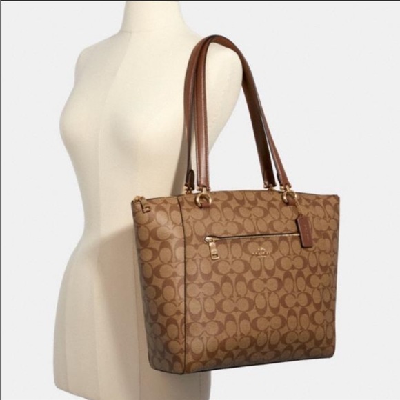 Coach | Bags | Coach Prairie Tote In Signature Canvas | Poshmark